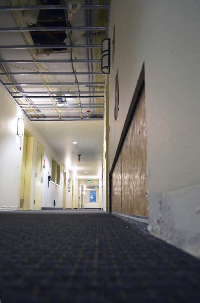 Berkus flooding displaces students, damages property - The Occidental