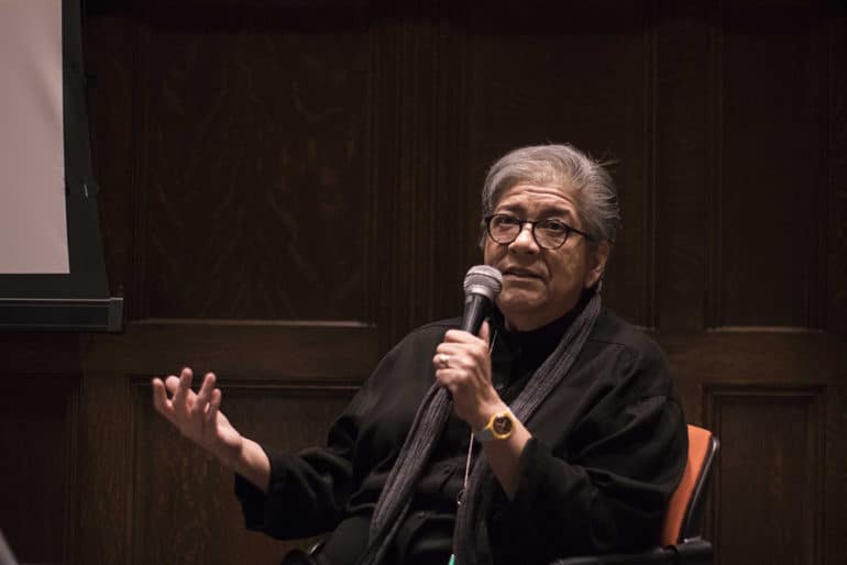 Artist Judithe Hernández gives dynamic and inspiring talk to students ...